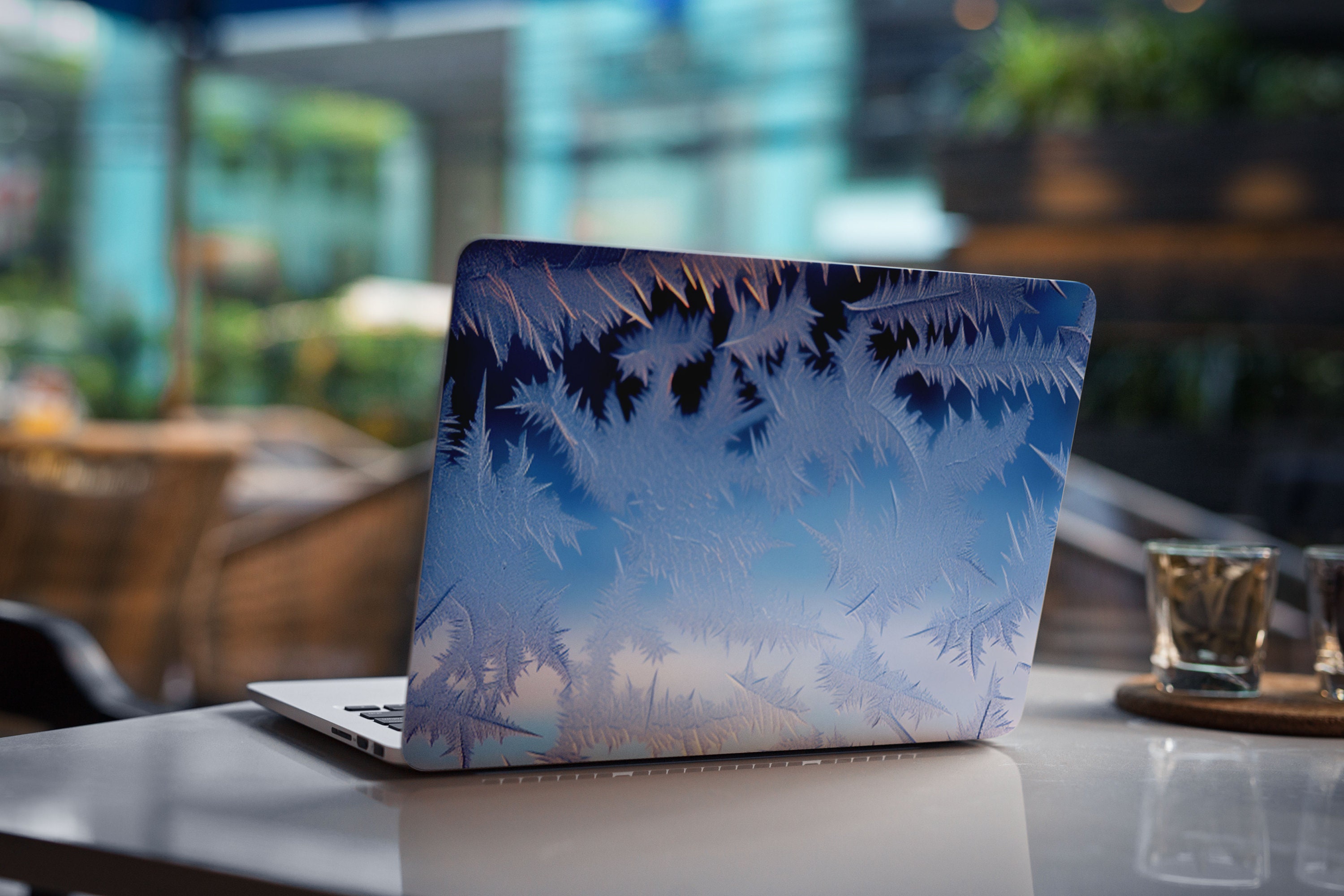 3D Frozen Icy Snowflakes - Digital Paper Pack 12 Seamless Tileable ...