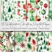 3D Watercolor Christmas Digital Paper - 13 Seamless Patterns, Xmas ...