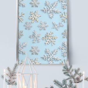 15 Let It Snow Digital Paper in 8K - 15 Seamless Patterns, Pastel ...