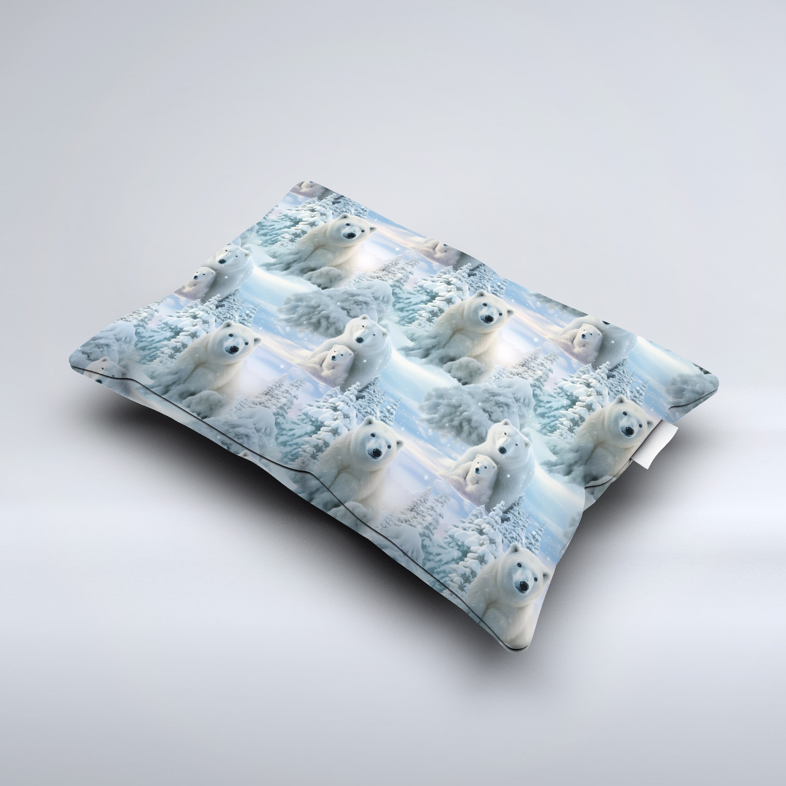 3D Christmas Winter Animals - Digital Paper 12 Seamless Tileable ...