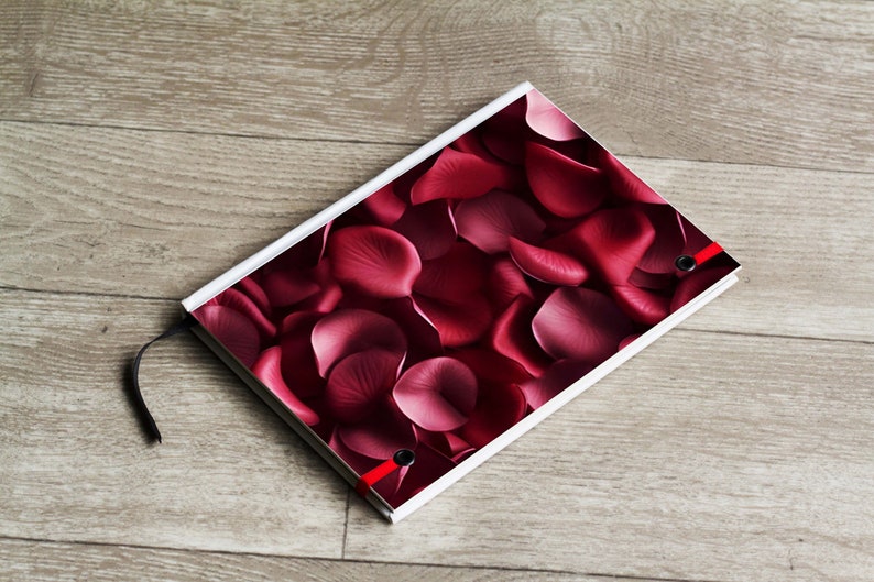 3D Valentines Rose Petals Digital Paper - 12 Seamless PNG Patterns ...