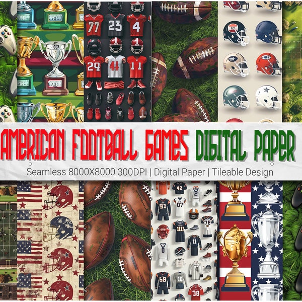 Football Paper - Etsy
