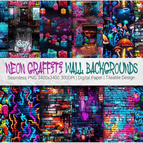 Graffiti Tiles - Etsy