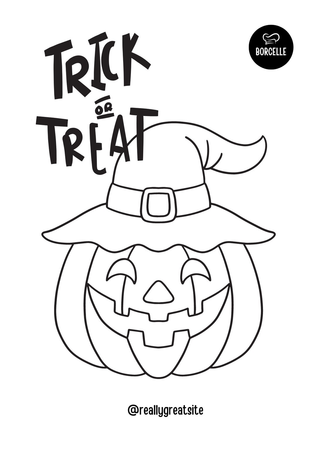 Halloween Digital Kids Coloring Pages - Etsy