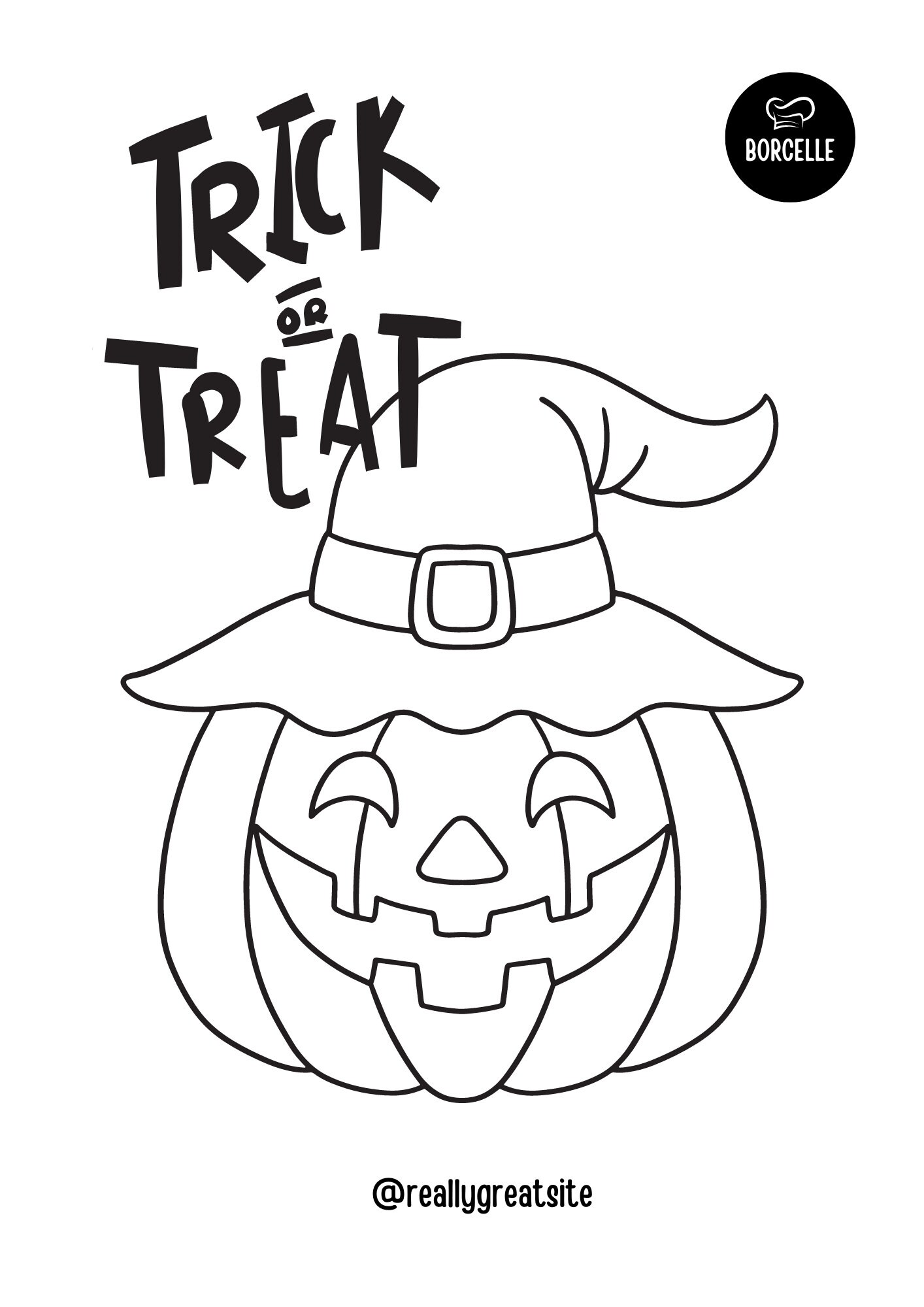 Halloween Digital Kids Coloring Pages - Etsy
