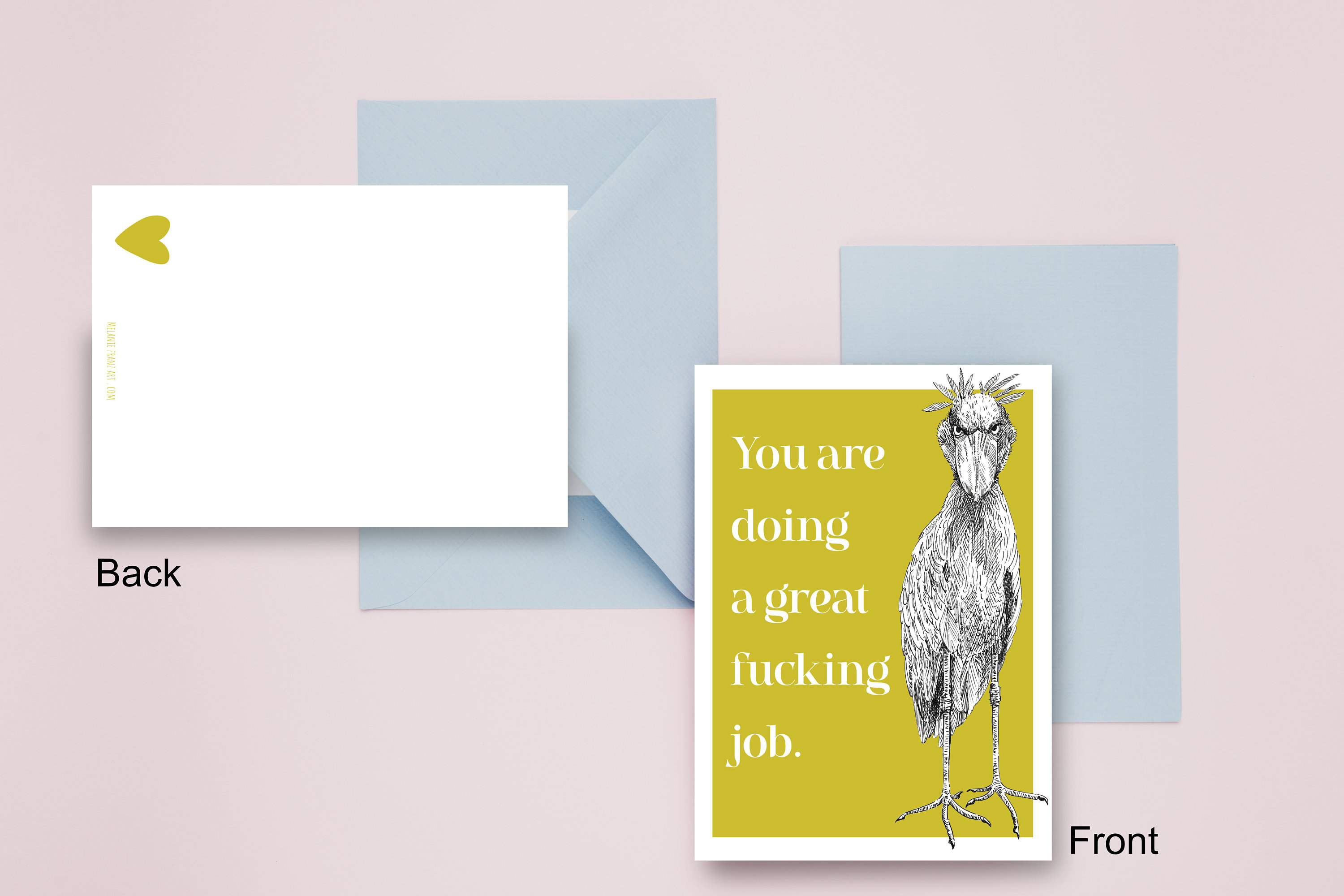 GREAT JOB Shoebill Bird Printable Card- Instant Download- Funny ...
