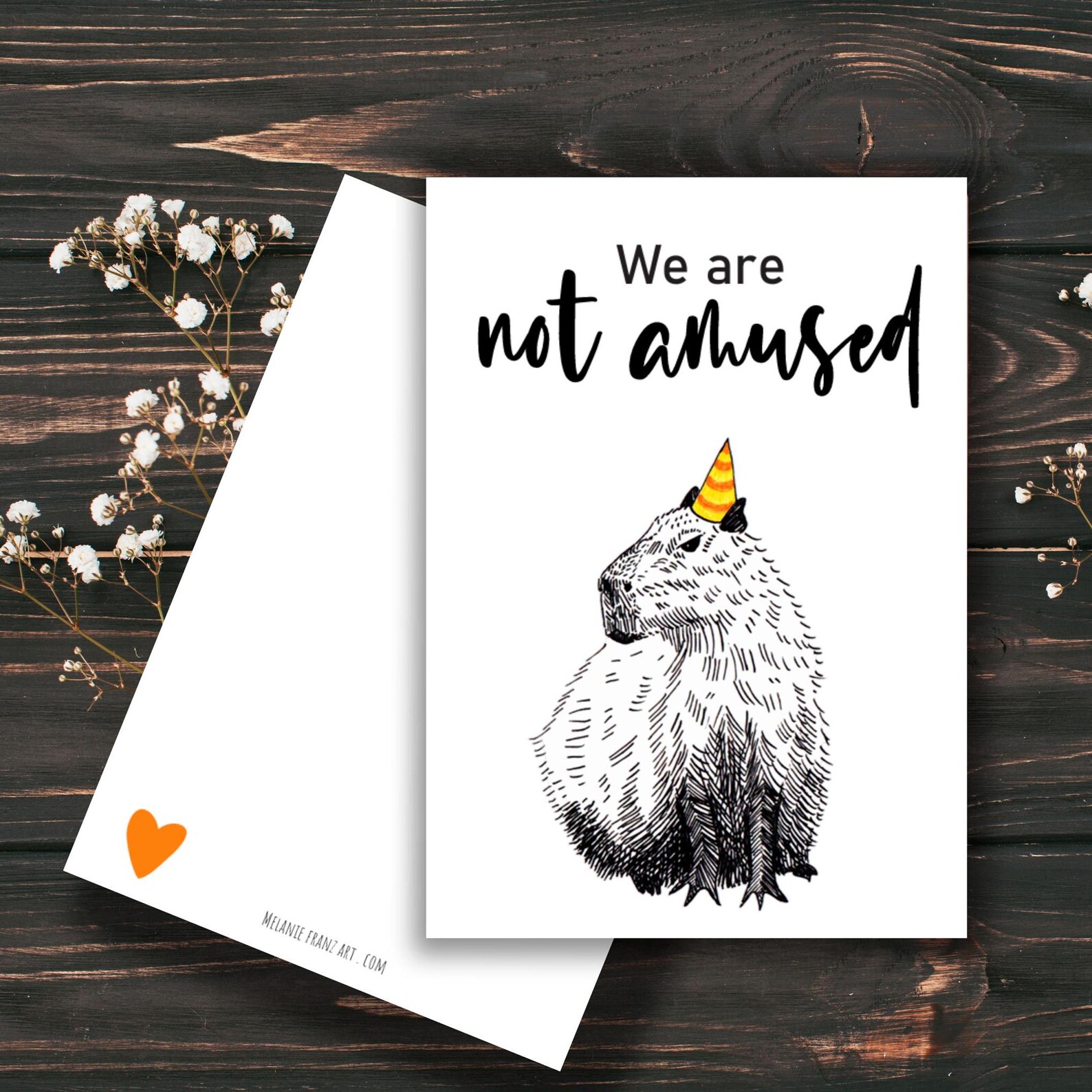 Capybara Birthday Card |printable Download | Sarcastic Happy Birthday ...