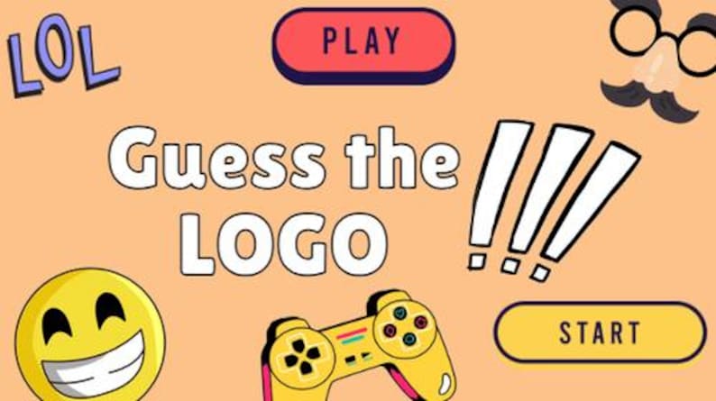 Ice Breaker Game: Guess the Logo With a Twist - Etsy