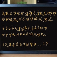 Legendarium - a J.R.R. Tolkien Script Font - Etsy