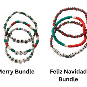 Christmas & Holidays Bracelets - Etsy
