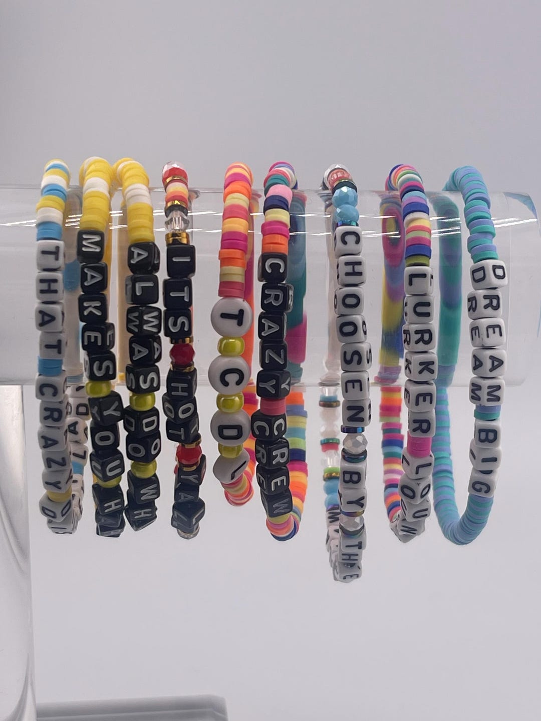 That Crazy Disney Lady, Bracelet Gift, WDW Mix and Match, Disney Gift ...