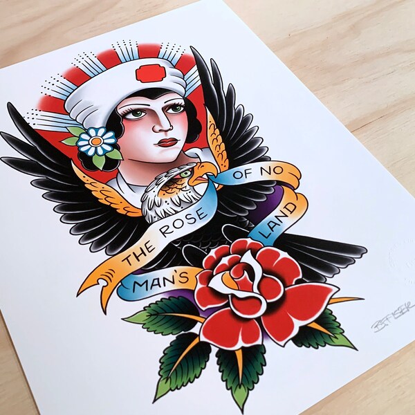 Tattoo Art Print - Etsy