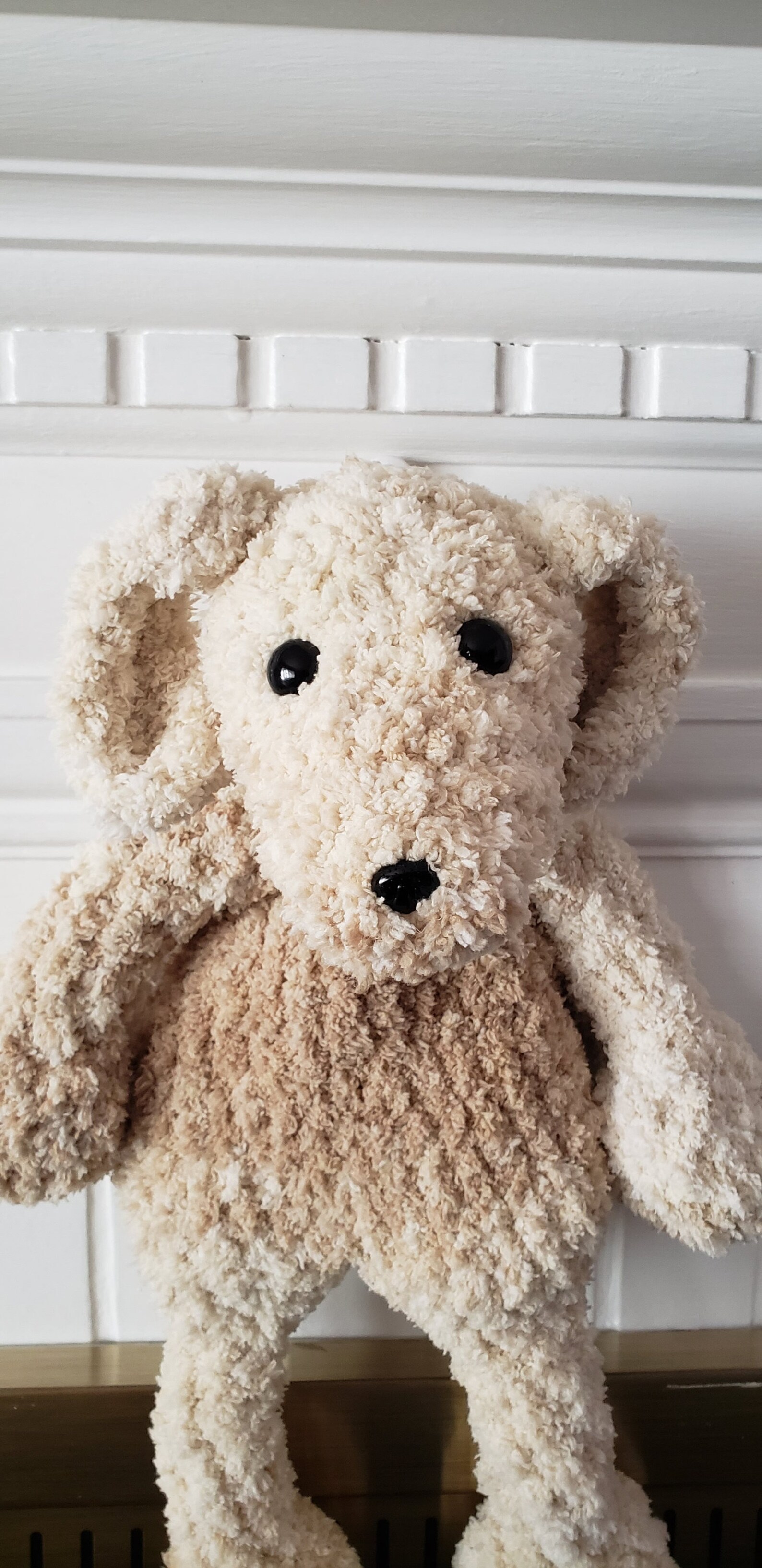 No Sew Cuddly Puppy Crochet Pattern Plush Snuggler, Cuddle and Huggable ...