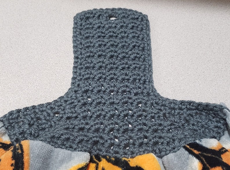 Crochet Towel Topper Pattern Hanging Kitchen Dish Towel Tea Towel ...