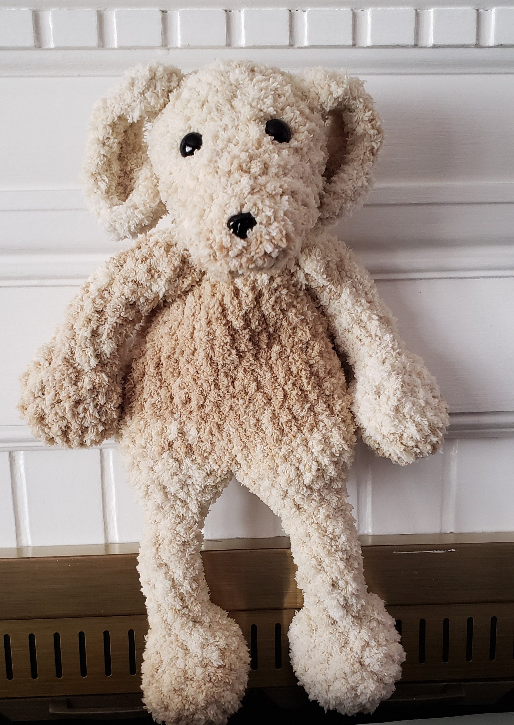 No Sew Cuddly Puppy Crochet Pattern Plush Snuggler, Cuddle and Huggable ...