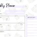 Halloween Printable Weekly Planner PDF Fall Seasonal Instant - Etsy
