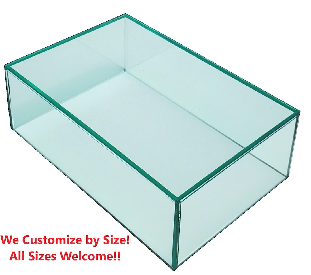 T'z Tagz 2-inch-high Custom Built Made to Order Plastic Boxes Glass ...