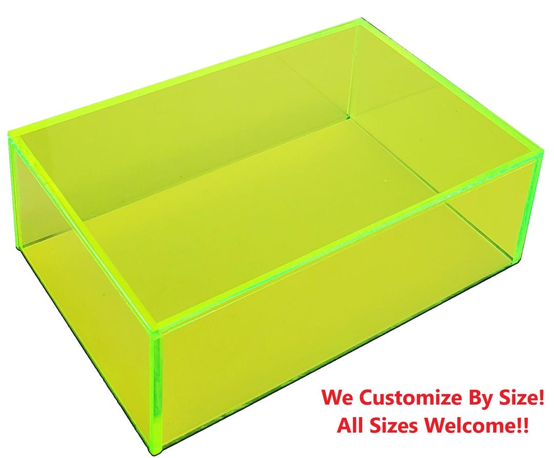 T'z Tagz 2-inch-high Custom Built Made to Order Plastic Boxes Green ...