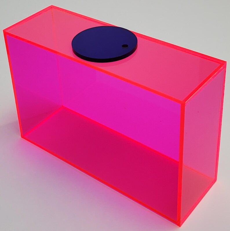 T'z Tagz 1.5 Inch High Custom Built Made to Order Plastic Boxes Red ...