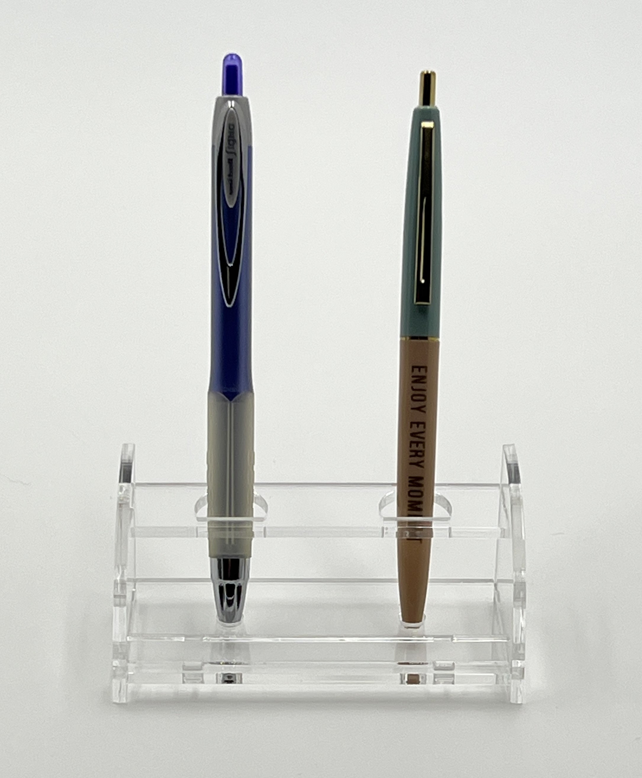 T'z Tagz New Clear Acrylic Custom-made Business Card Display With 2 Pen ...