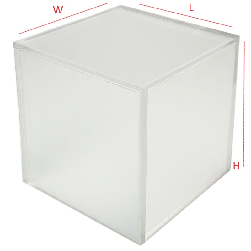 Lucite Box Frame - Etsy