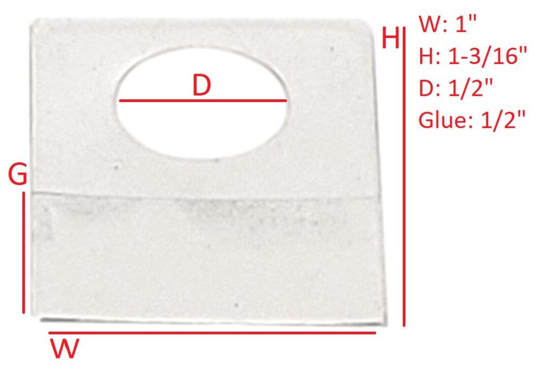 T'z Tagz New Slatwall Pegboard Gridwall Hook Hole Hang Tabs Clear Pack ...
