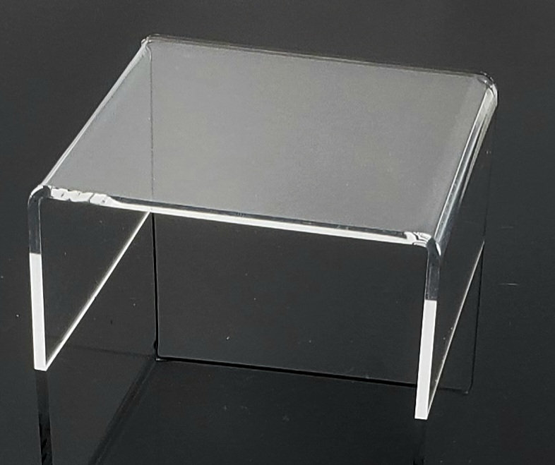 T'z Tagz Any 4-inch-deep Clear Acrylic Riser Display Stand New 2 Pack ...