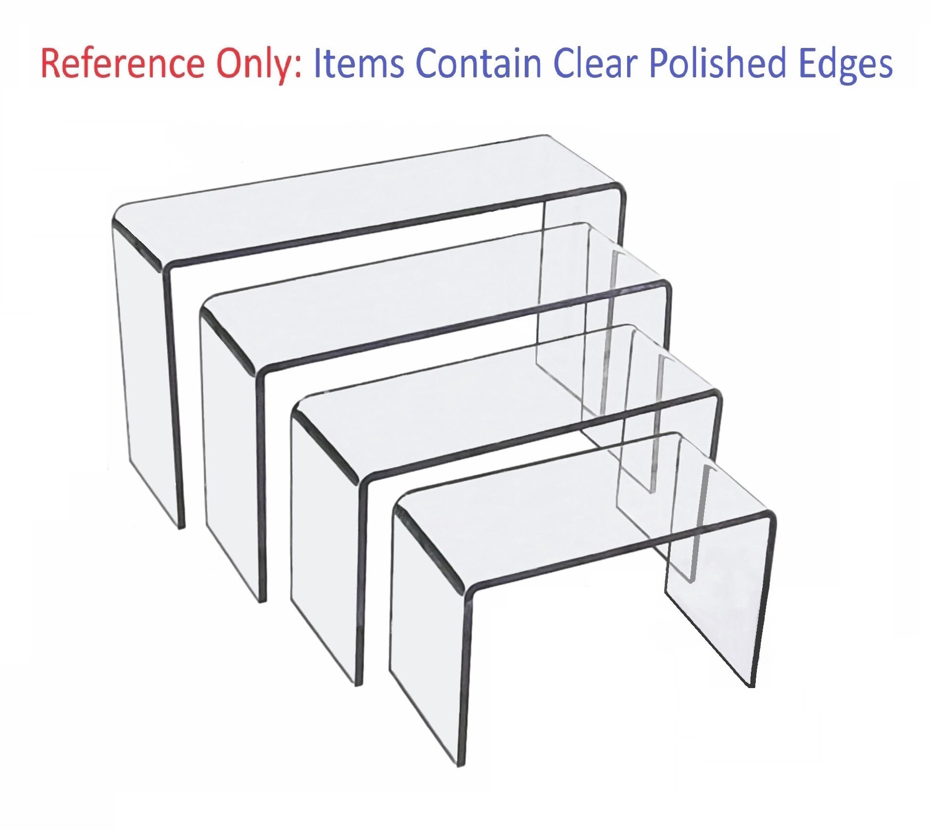 T'z Tagz New Clear Acrylic Risers Showcase Display Stand - Etsy