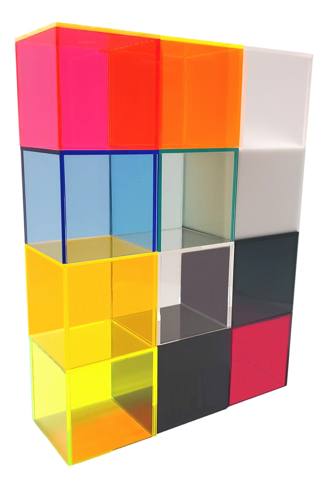 T'z Tagz New 3x3x2 Acrylic Display Riser Box Cube Pedestal Stand - Etsy