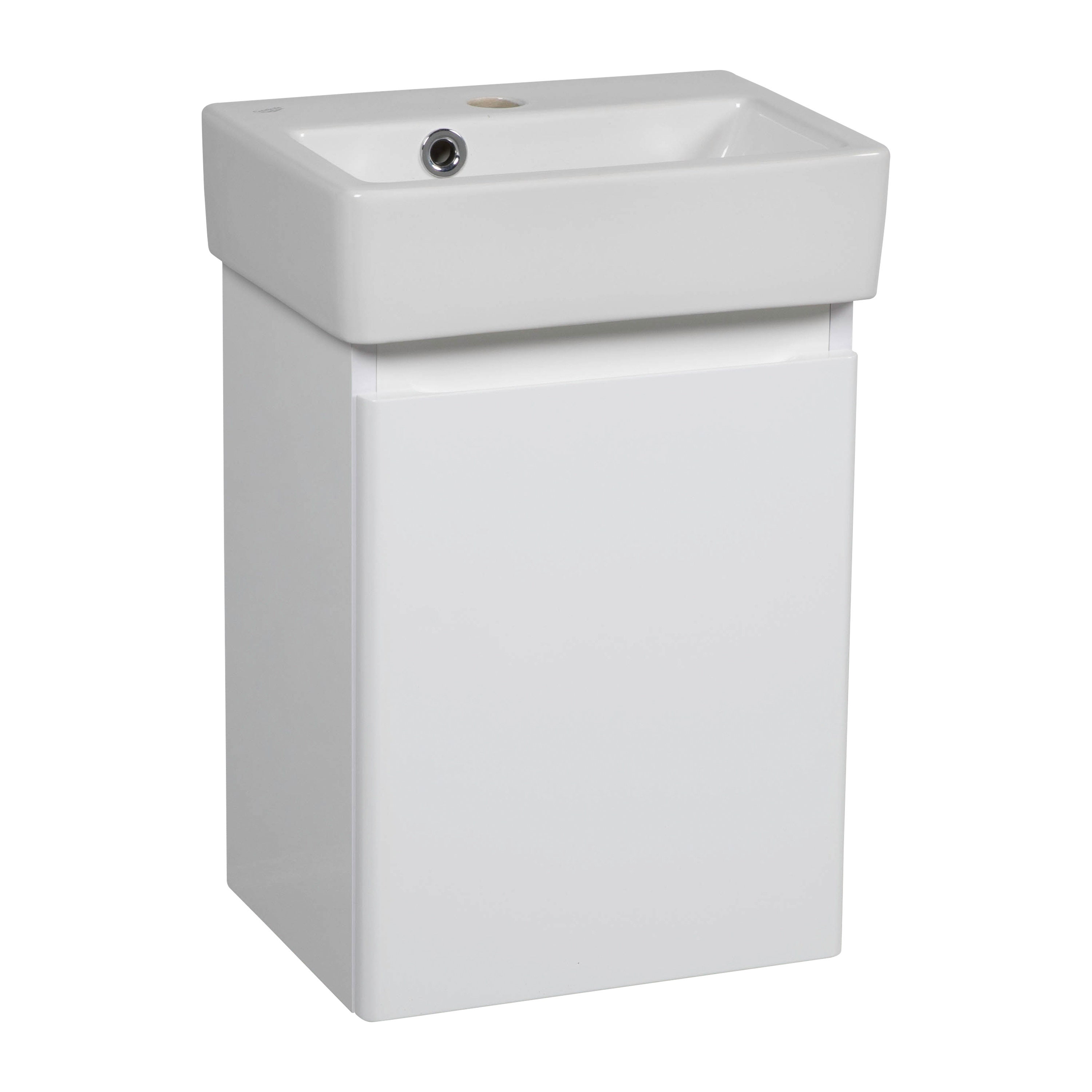 Modern Wall-mounted Bathroom Mini-vanity With Washbasin | Comfort ...