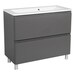 Modern Free Standing Bathroom Vanity With Washbasin | Comfort Gray ...