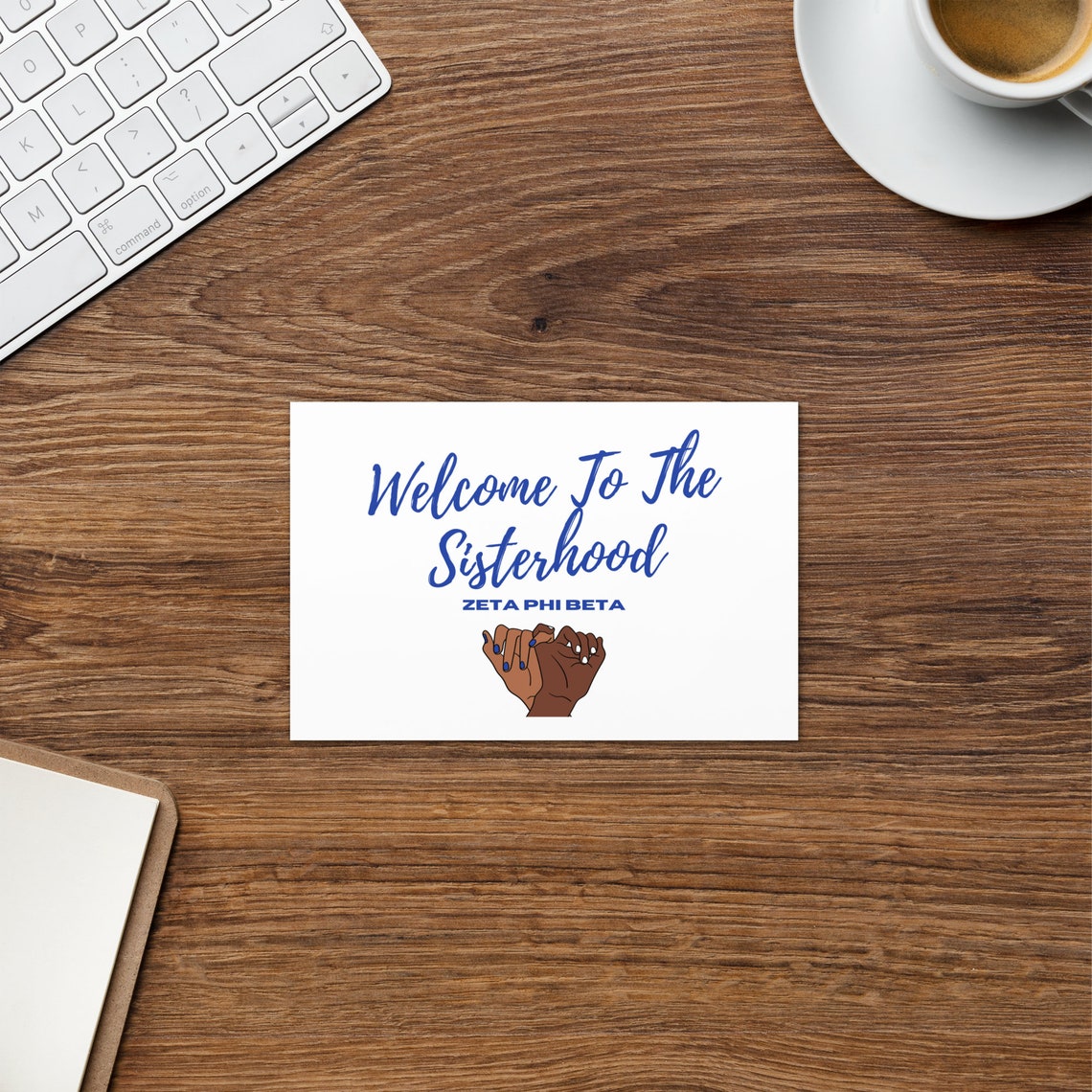 Zeta Phi Beta Sorority Welcome Gift Welcome to the Sisterhood ZPB ...