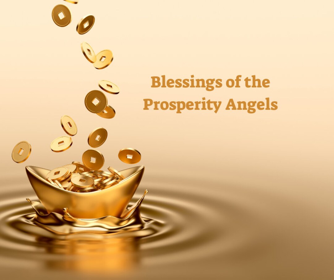 Blessings of the Prosperity Angels - Etsy