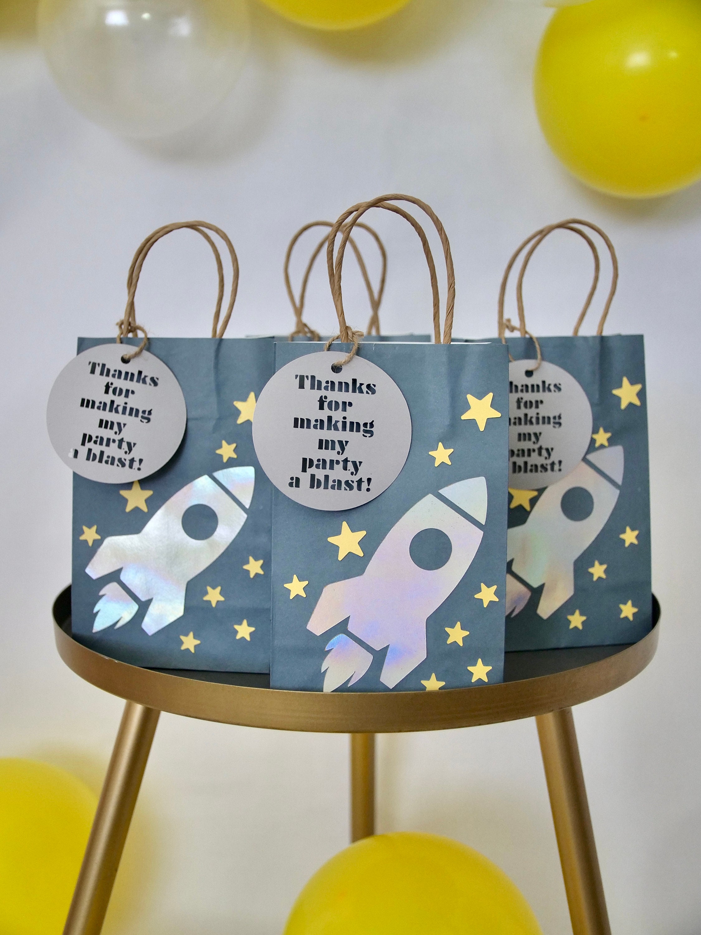 Space Party Favor Bags - Etsy
