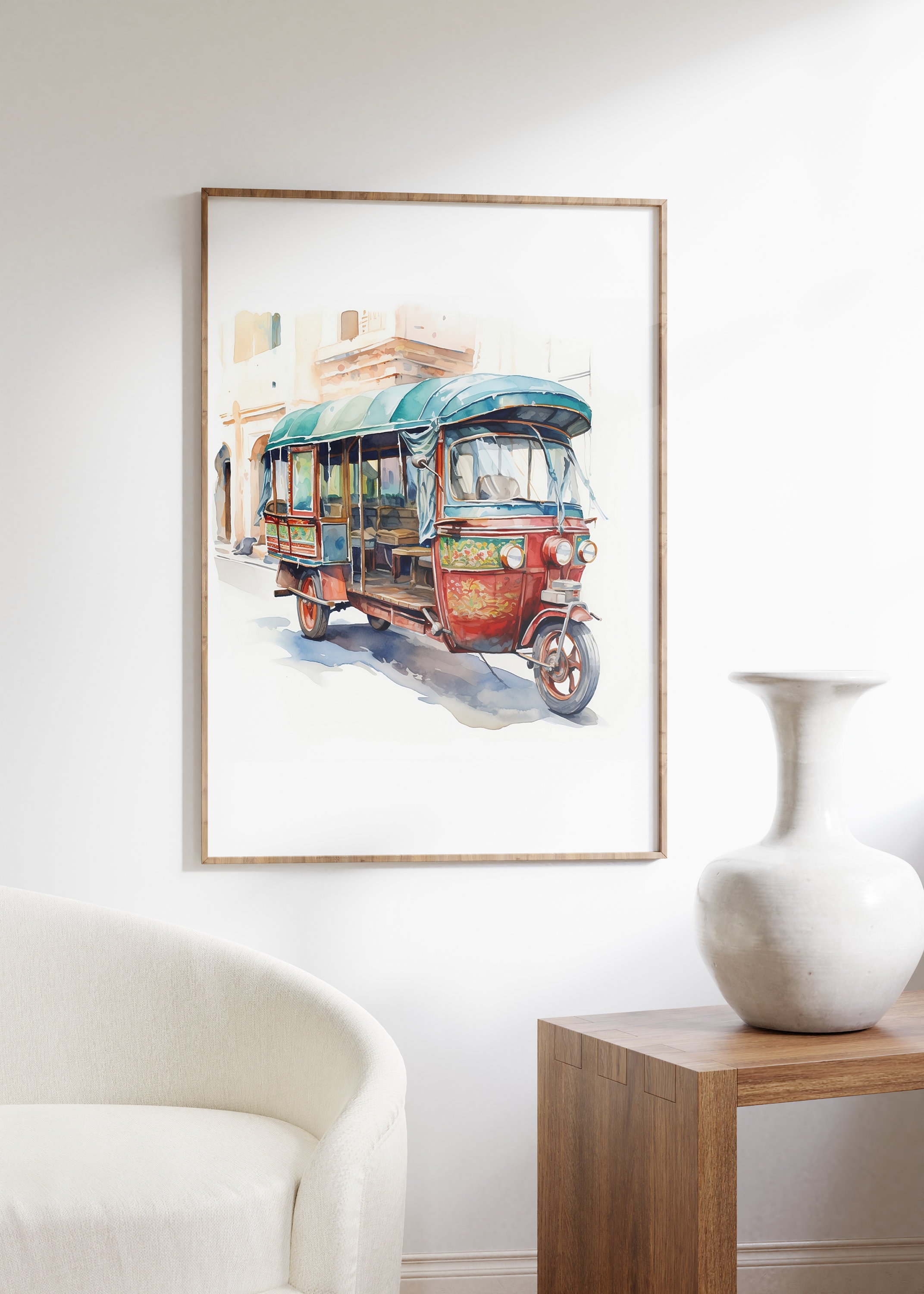 Pakistani Rickshaw Digital Art, Truck Art, Indian Art, South Asian Art ...