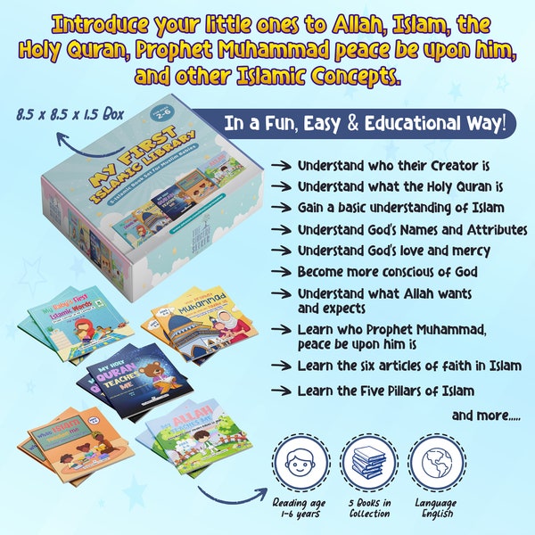 Islamic Books for Kids - Etsy