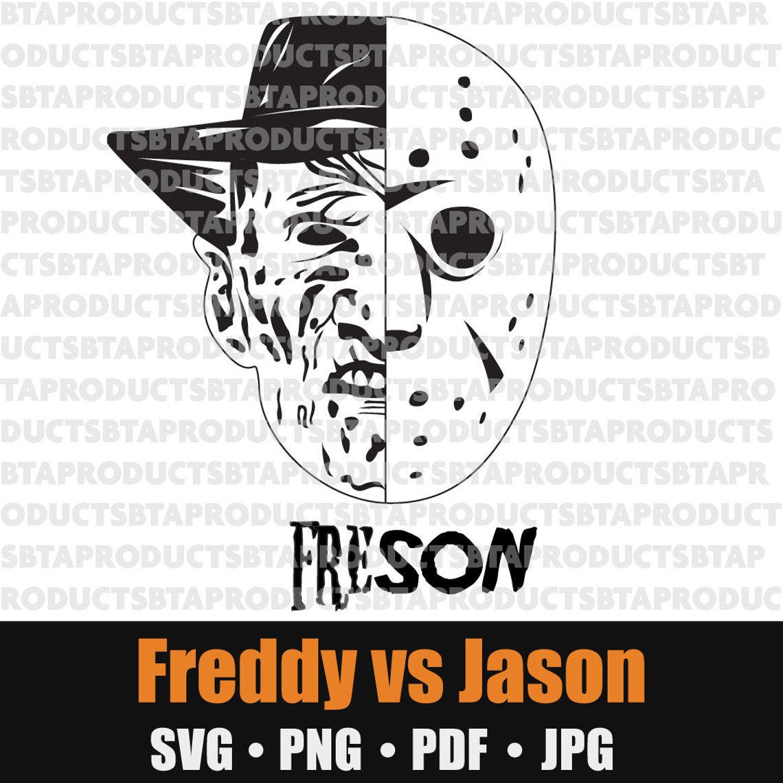 Feddy Vs Jason SVG Freddy Krueger Svg Jason Voorhees Svg - Etsy Canada