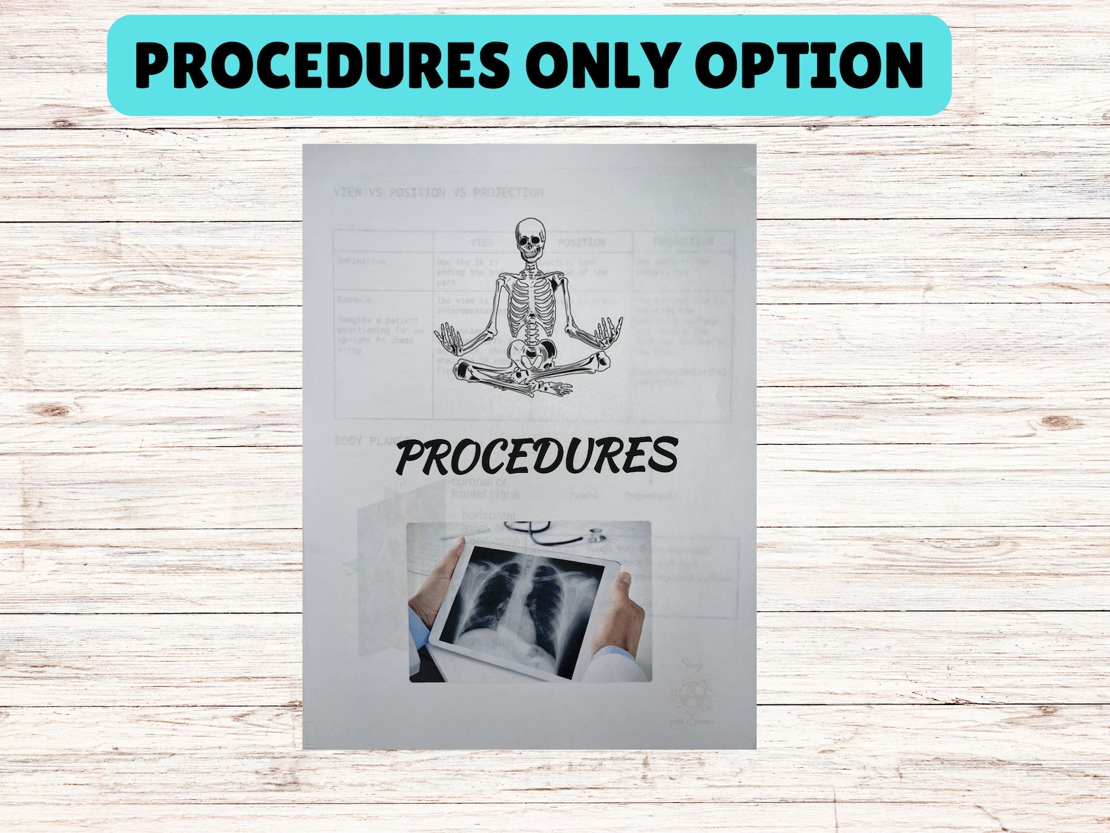 PHYSICAL PRINT Single Sections Only ! X-ray Radiography Boards Exam ...