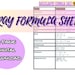 X-ray Formula Sheet | Radiography Formulas | Rad Tech Formula Sheet| RT ...