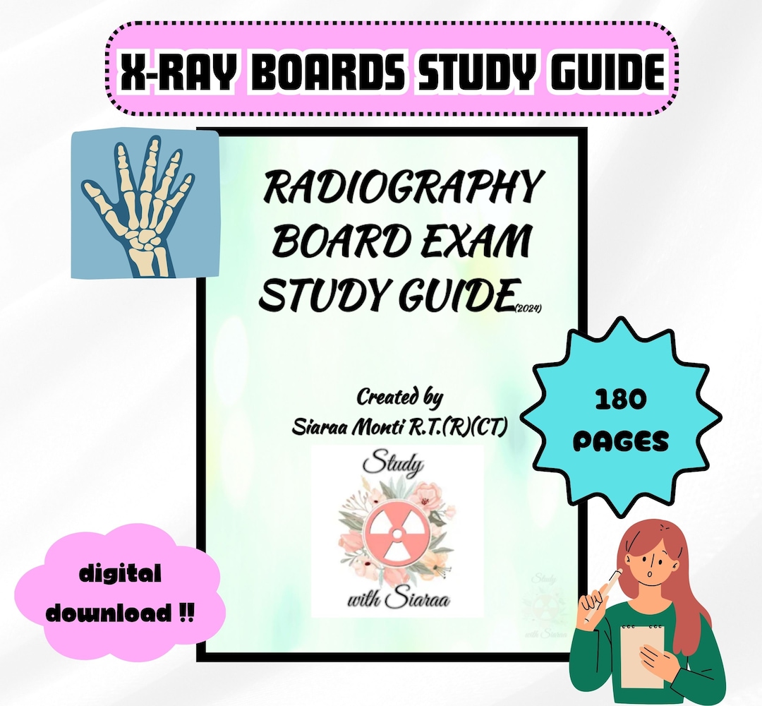 Comprehensive X-ray Radiography Boards Exam Study Guide| Digital ...