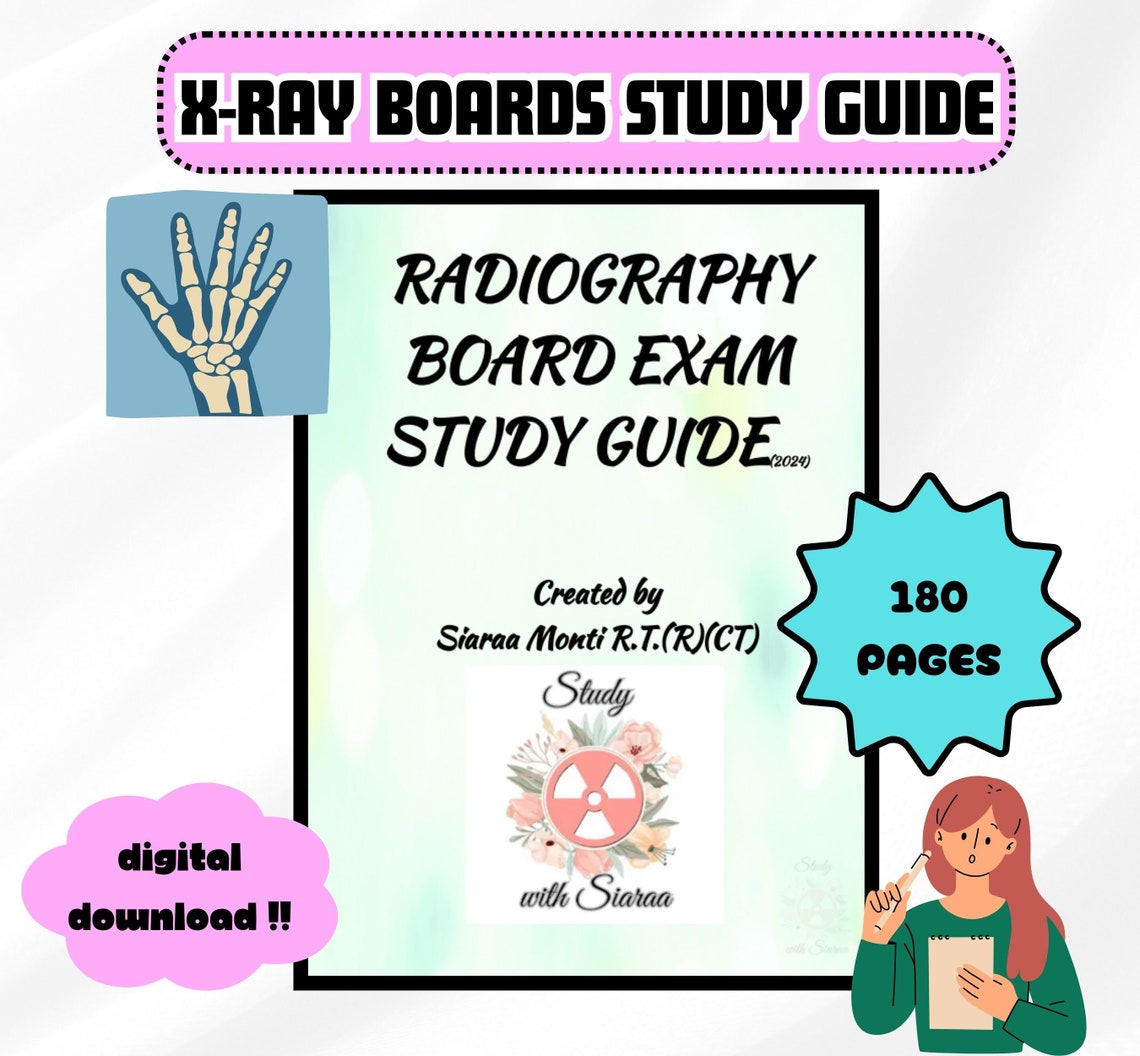 Comprehensive X-ray Radiography Boards Exam Study Guide| Digital ...