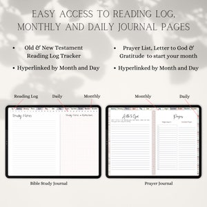 Prayer & Bible Study Journal Bundle Devotional Journal Bible Study ...