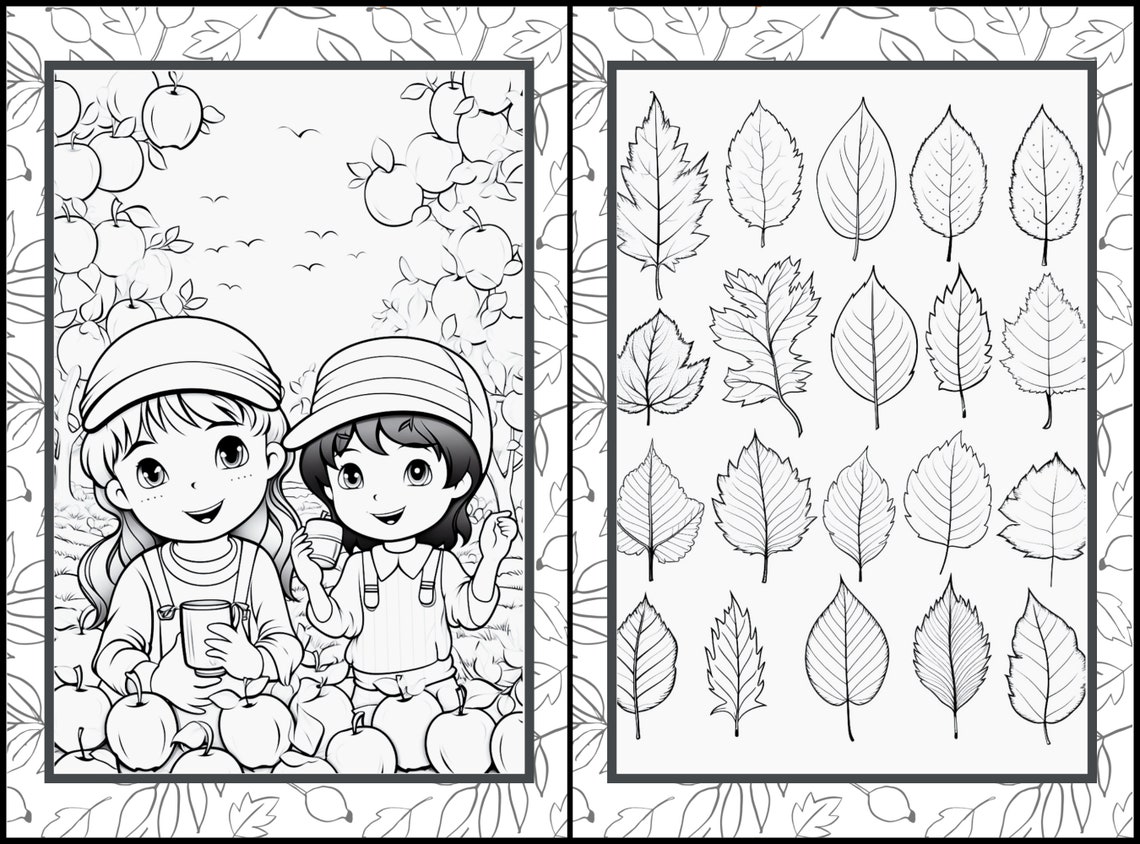 Printable Thanksgiving Coloring, Thanksgiving, Fall, Coloring Book ...