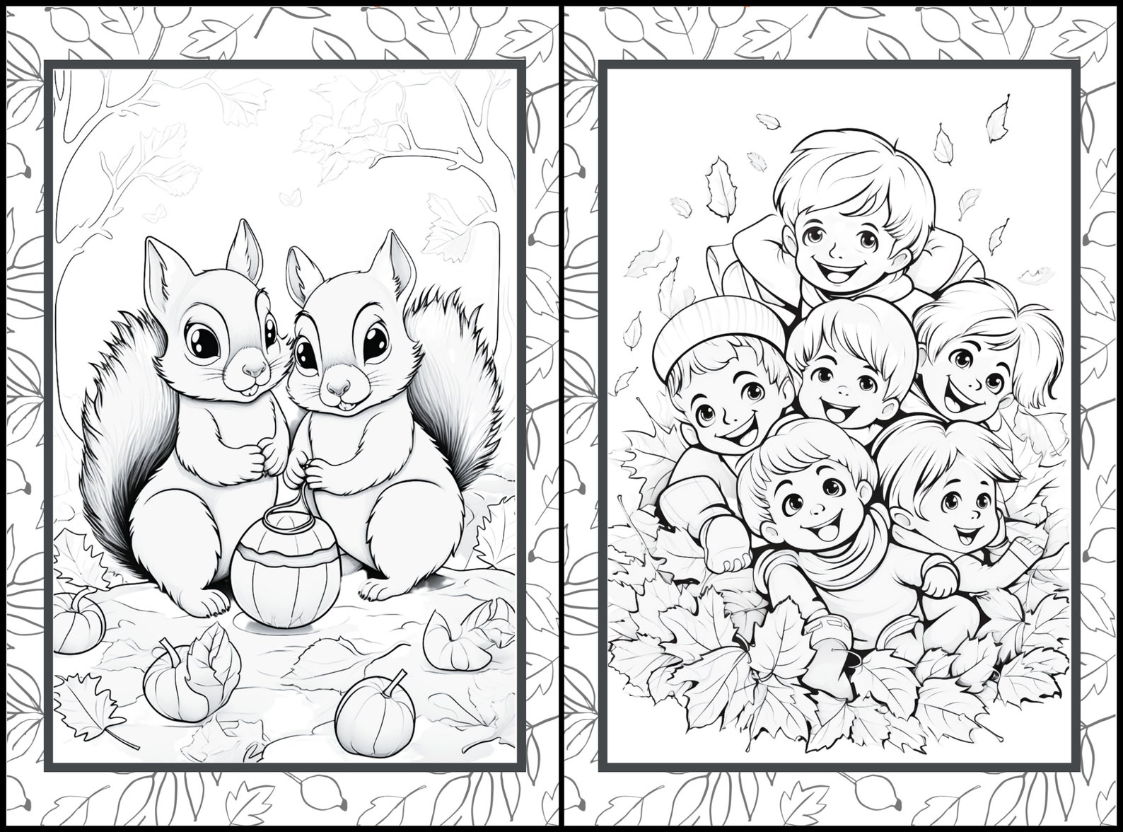 Printable Thanksgiving Coloring, Thanksgiving, Fall, Coloring Book ...