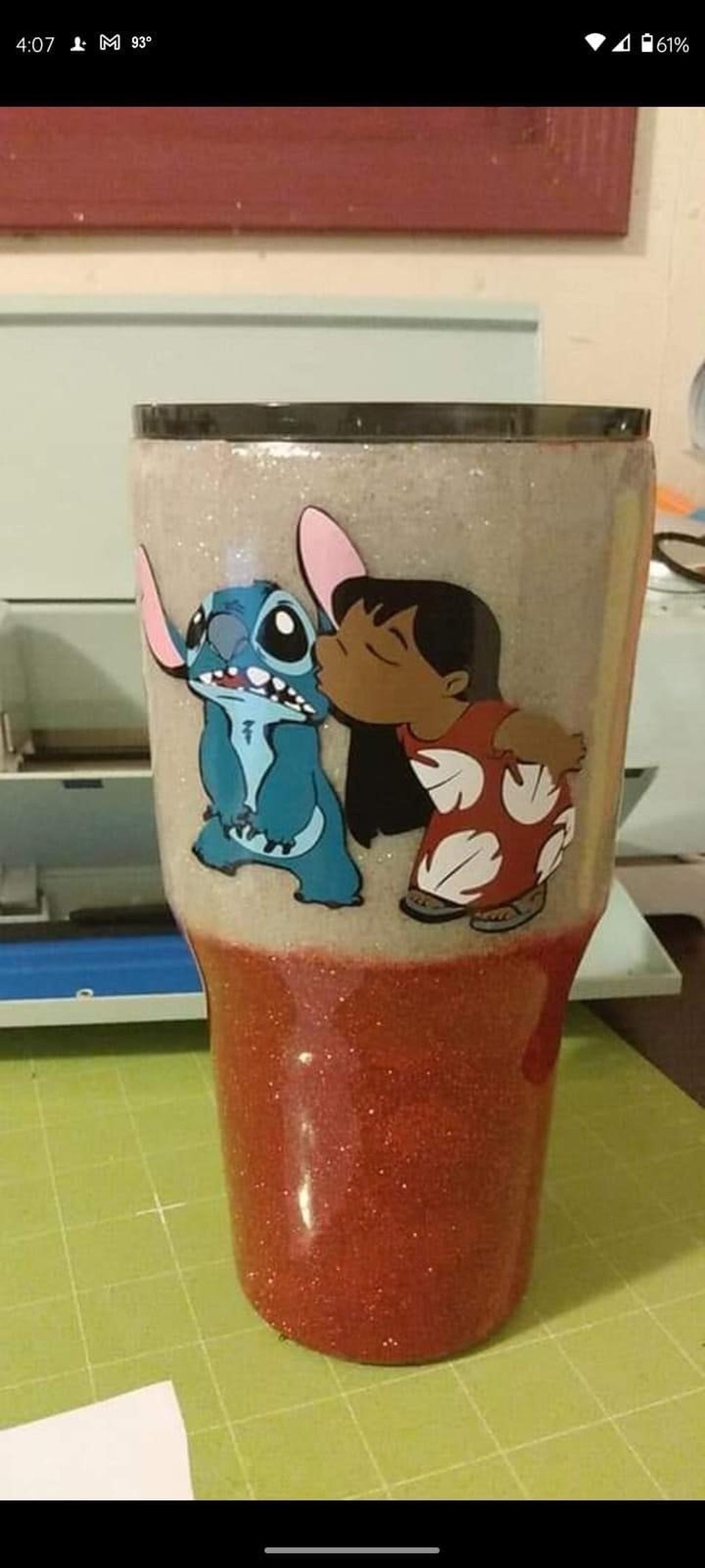 Lilo Stitch Cups - Etsy