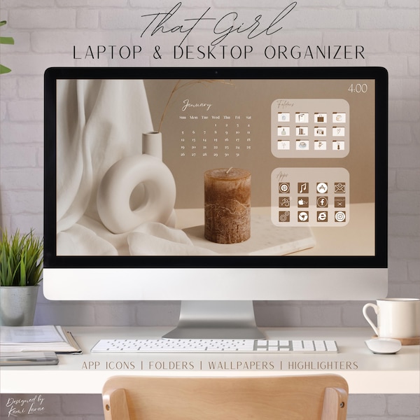 2026 Computer Desktop Calendar - Etsy