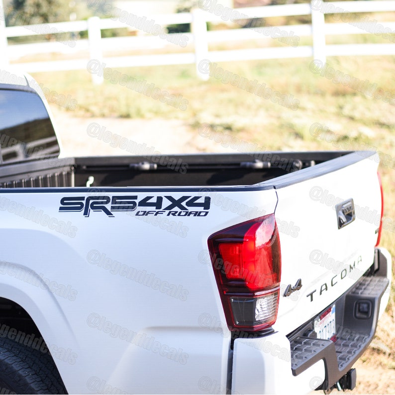 SR5 4x4 Off-road set of 2 Vinyl Decals Quality Vinyl Decals for Tacoma ...