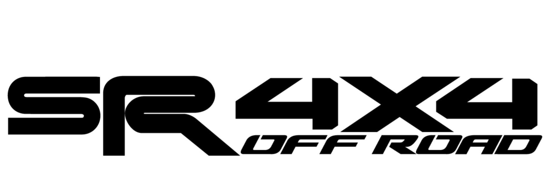 SR 4x4 Off-road Vinyl Decals set of 2 Tacoma Decals multiple Solid ...