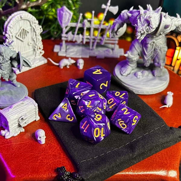 Purple Heroquest Dice - Etsy
