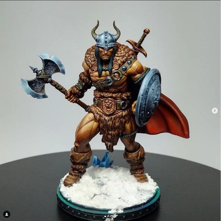 Humans Barbarians Valkyrie Classic Dnd Miniature Masters of - Etsy